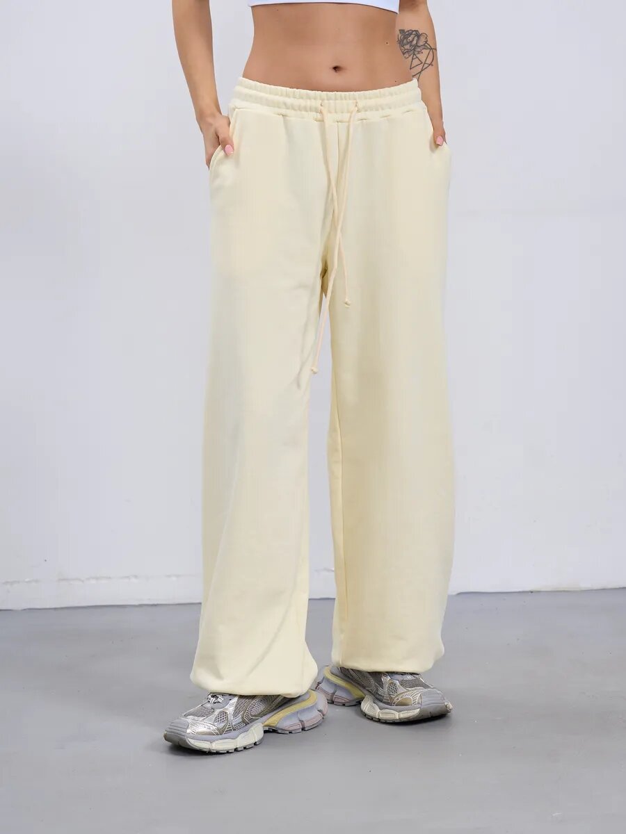 Брюки палаццо y2k