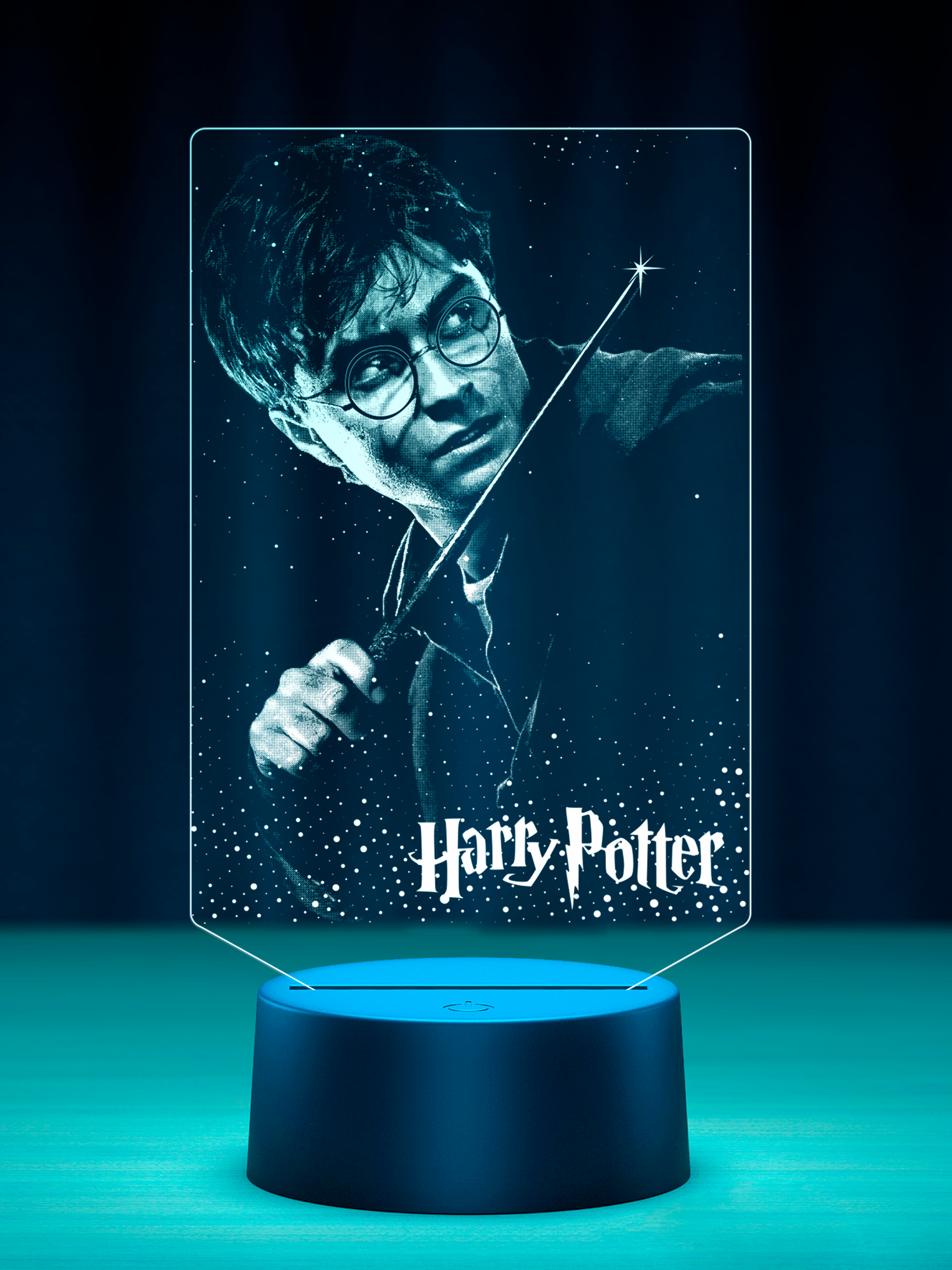 Ночник Фильм Гарри Поттер - Harry Potter. Подарок киноману — атмосферный декор в комнату по любимым фильмам: культовые герои, легендарные сцены и цитаты, которые узнают с первого взгляда.