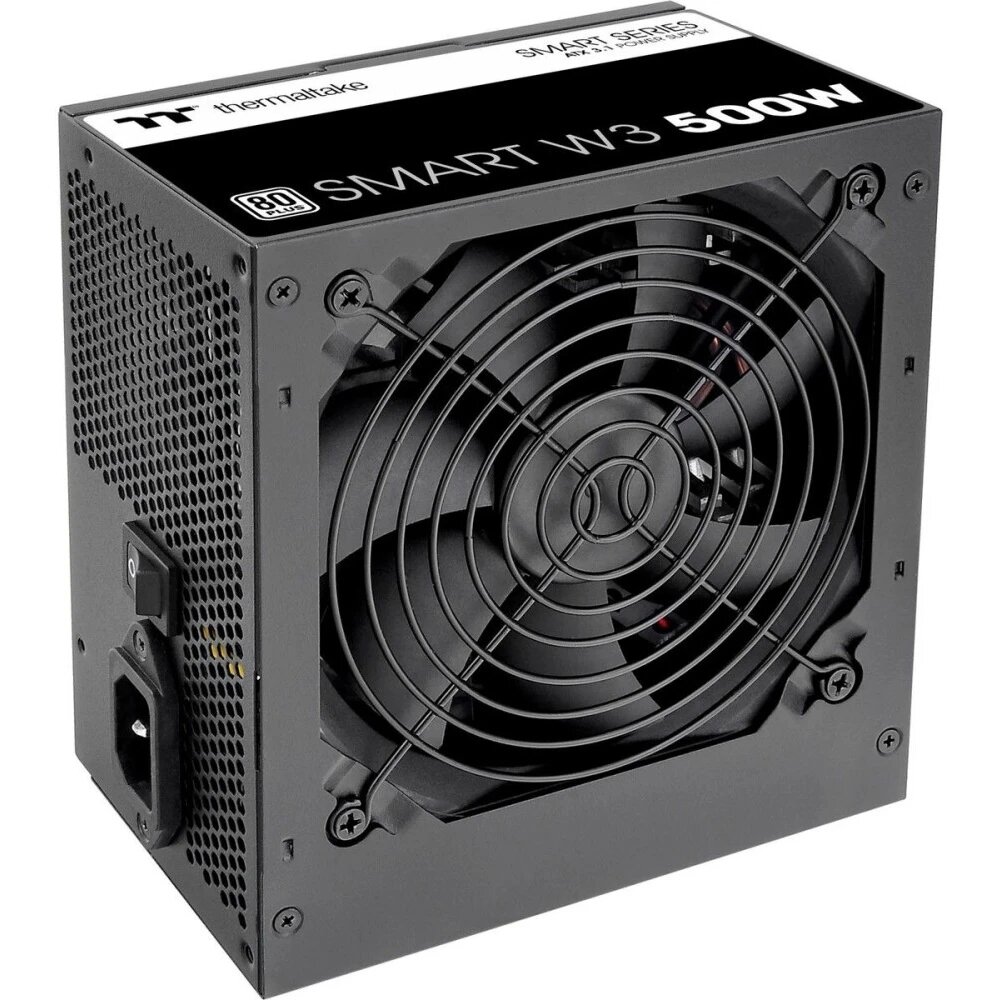 Блок питания Thermaltake Smart RGB 500W (PS-SPW-0500NNFAWE-1), 500Вт, 80 PLUS, 120мм, черный