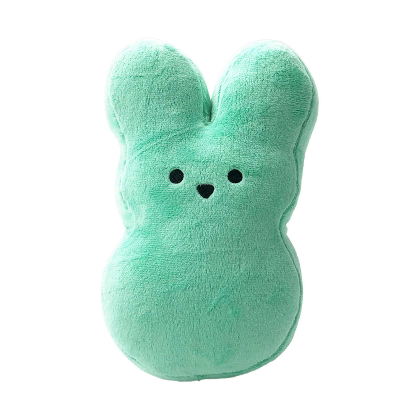 Peeps Bunny Ornament Easter Cartoon Decoration Plush (Green）