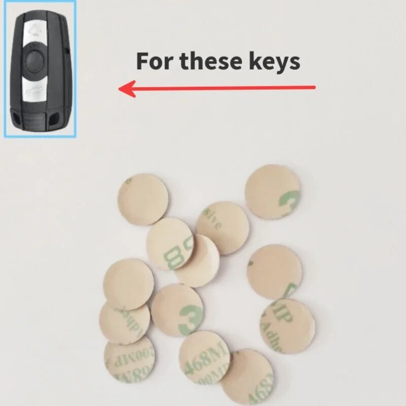 Наклейка эмблема BMW, 11 мм, 2шт, цвет 2pcs