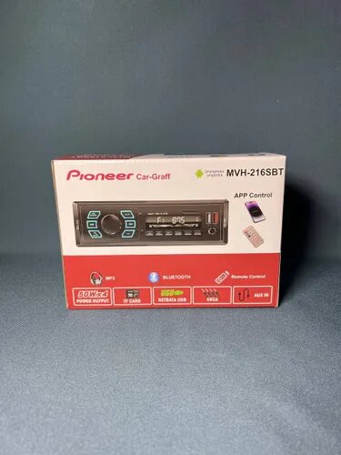 Pioneer Автомагнитола, диагональ: 1", 1 DIN, 2ГБ/2ГБ