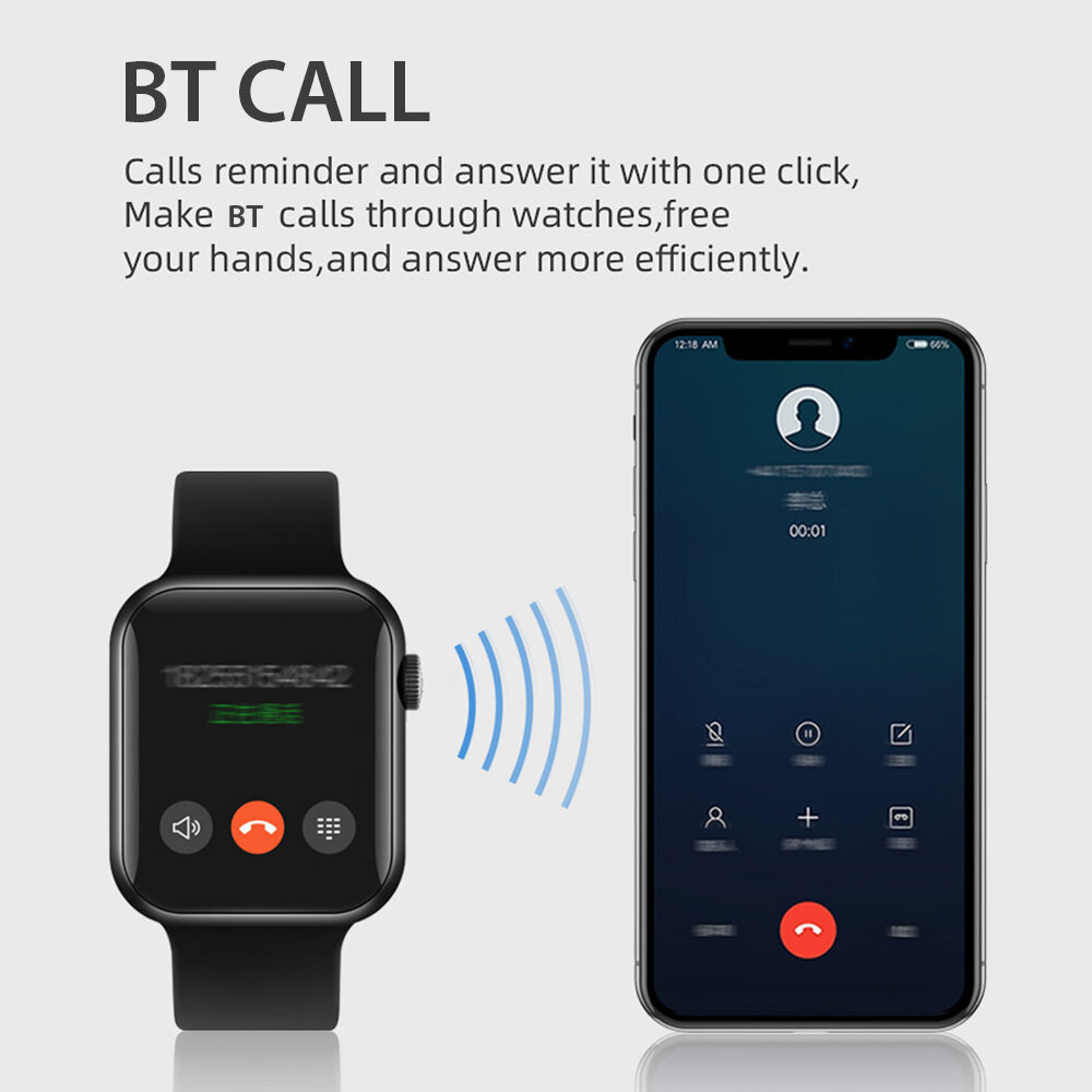 Смарт-часы X8, пользовательский циферблат, напоминания, монитор пульса/сна.