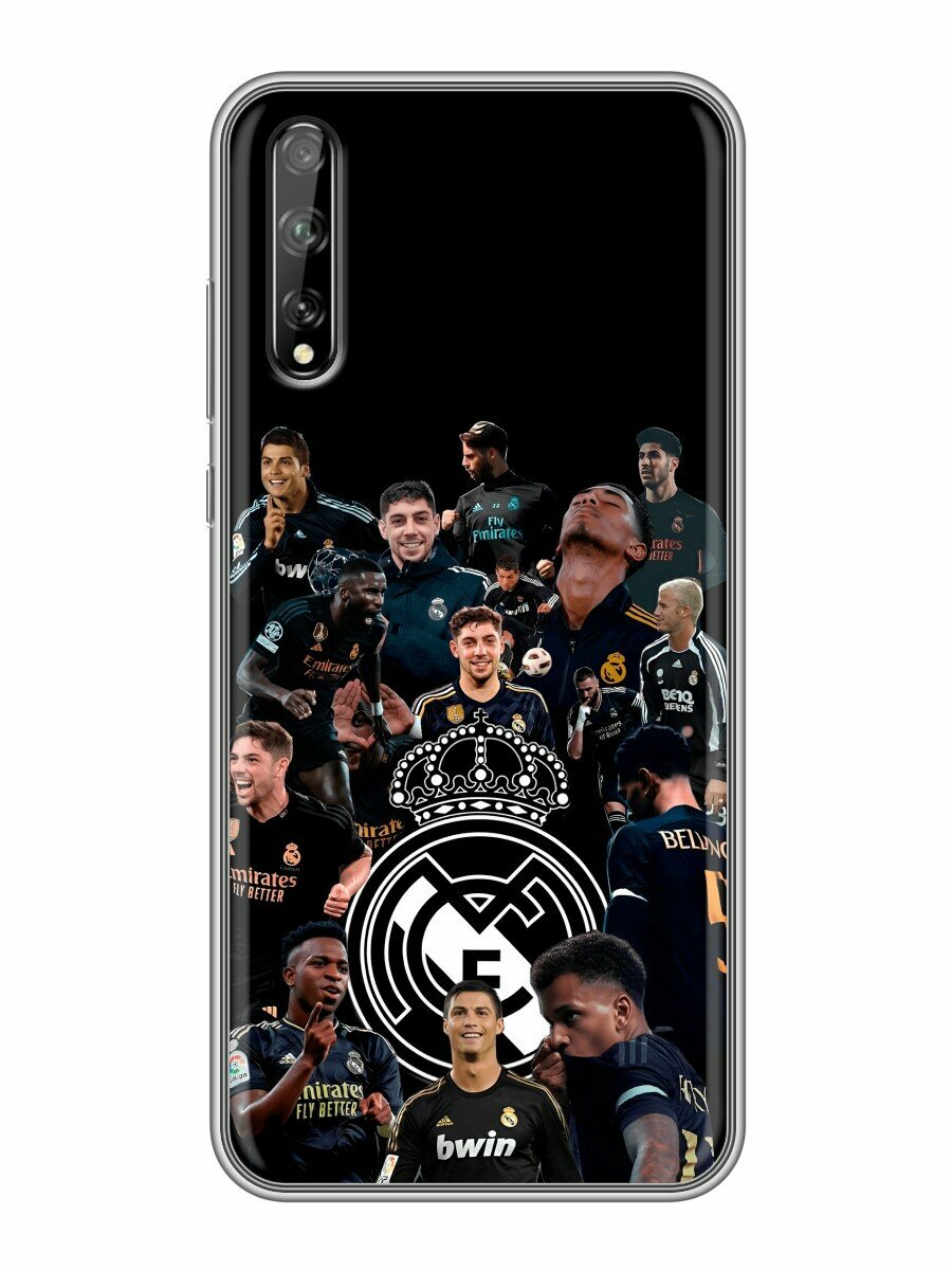 Чехол для Huawei Y8P, Honor 30i с принтом Real Madrid Реал Криштиану (Хуавей У8Р Хонор 30)