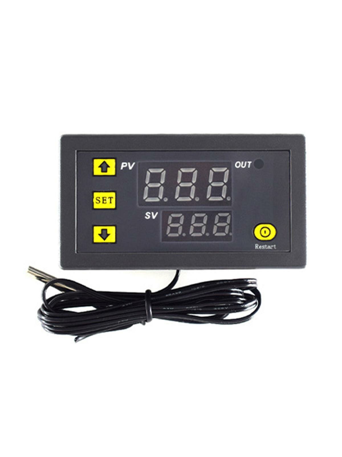 LCD Digital Temperature Alarm Thermostat W3230 Digital Temperature Controller Accurate Control for Cooling and Heating