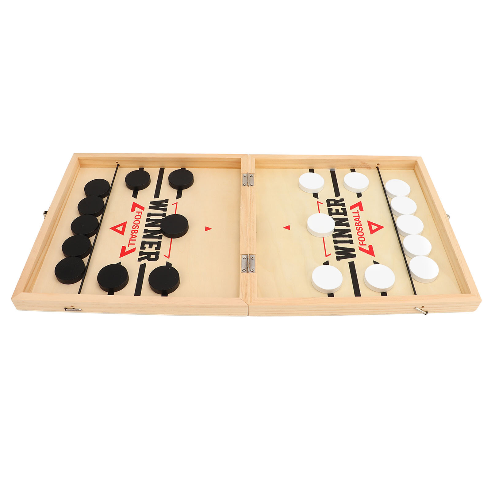 Складная деревянная рогатка для взрослых, подростков и детей, настольная игра с быстрым слингом, настольная хоккейная игра, простая в сборке и портативная