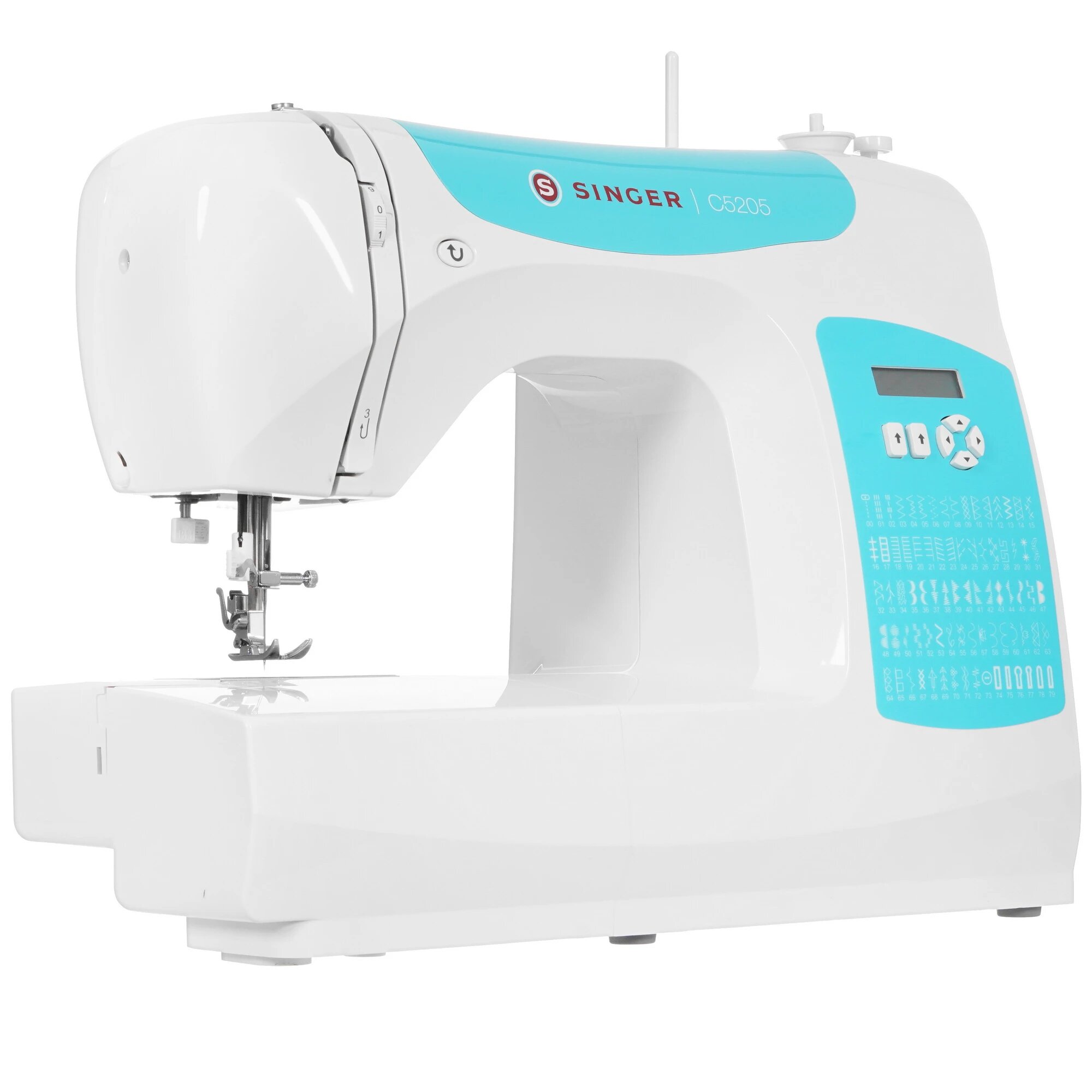 Швейная машина Singer С5205-TQ, вертикальная, до 80 операций