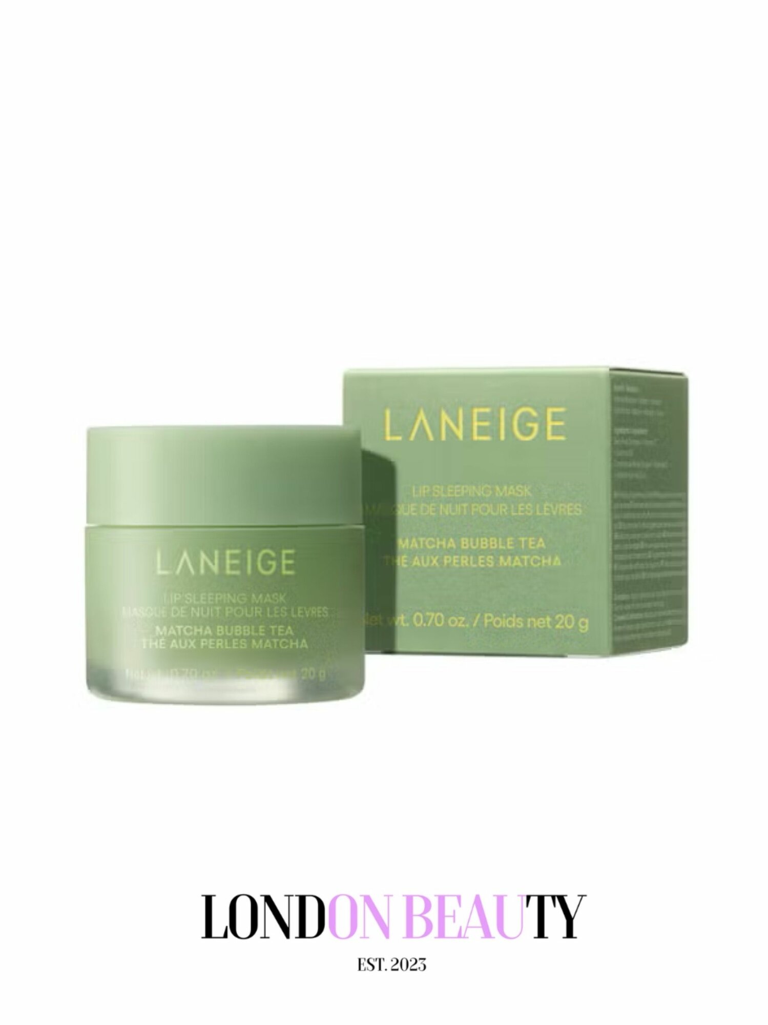 Laneige Ночная маска бальзам для губ Lip Sleeping Mask Matcha 20 мл