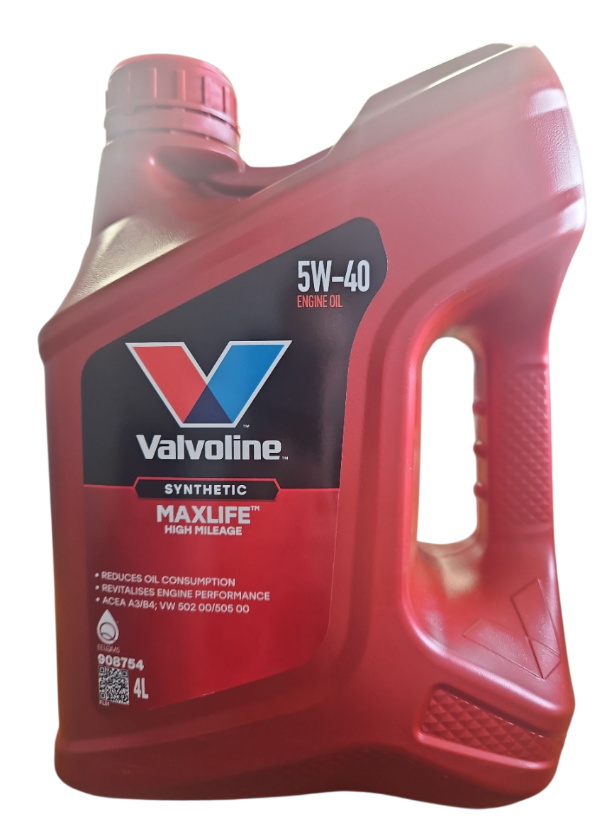 Моторное масло синтетическое Valvoline MaxLife 5W-40, 4 литра