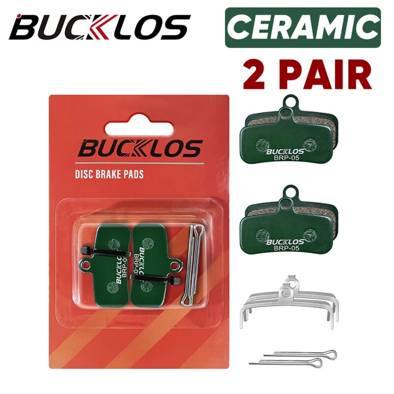 BUCKLOS BRP-05 дисковые тормозные колодки MTB Ceramic 2Pair