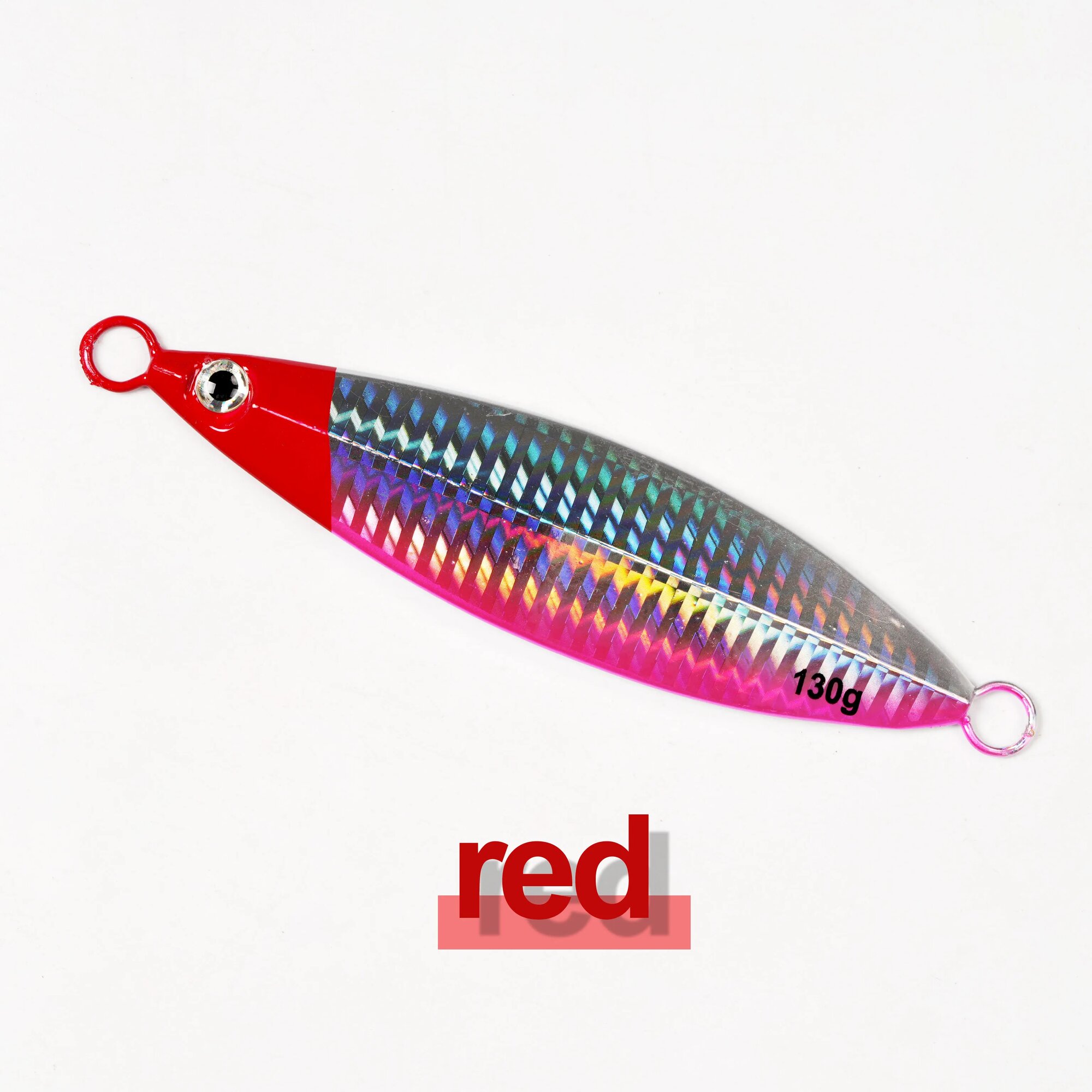Wondersee Металлический джиг 3D print 30-200 г Красный, 60g, Red