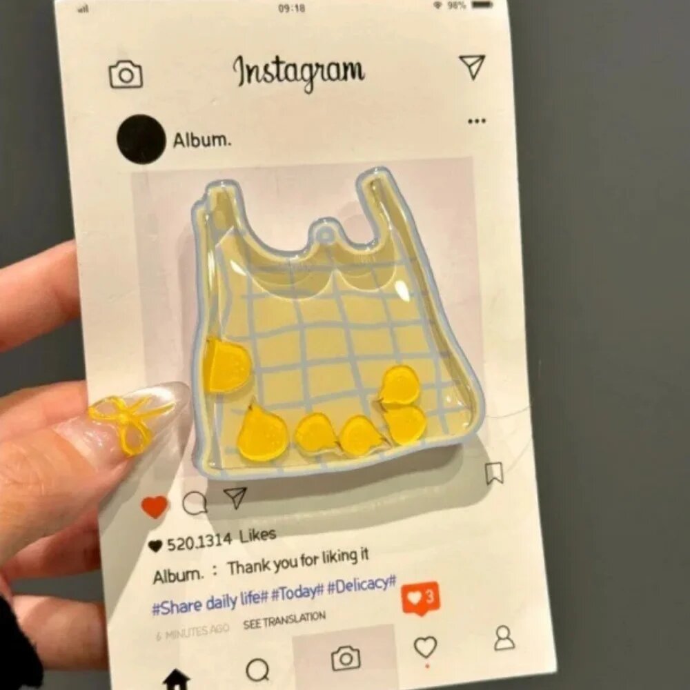 Корейский мультяшный милый зыбучий песок, встряхивающий кронштейн Griptok для iPhone Griptok Grip Tok, универсальные аксессуары, держатель для телефона, подставка Tok