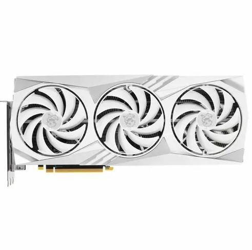 Видеокарта MSI GeForce RTX 4070 Ti GAMING TRIO WHITE (RTX 4070 Ti GAMING TRIO WHITE 12G) - PCI-E 4.0 x16, 12 ГБ, 192 бит, DisplayPort x3, HDMI x1, GPU 2310 МГц