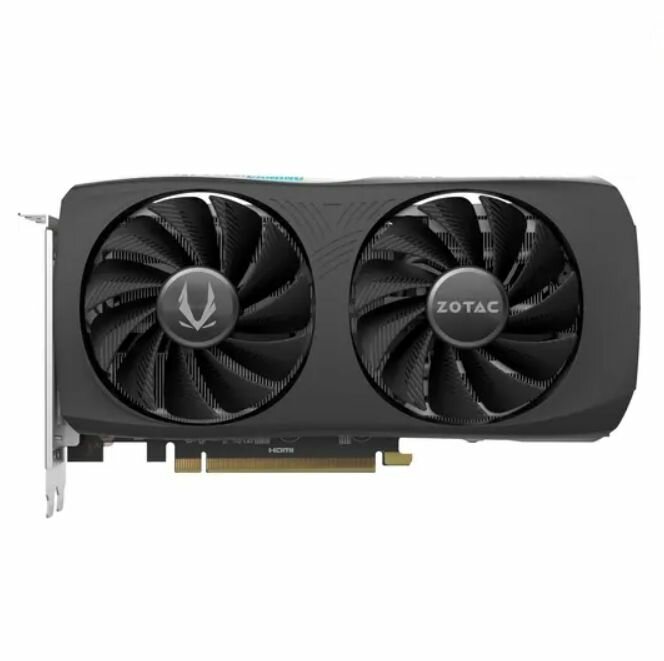 Видеокарта ZOTAC GeForce RTX 4070 SUPER Twin Edge OC (ZT-D40720H-10M) - PCI Express 4.0, 12 ГБ, GDDR6X, 192 бит, HDMI, DisplayPort, GPU 1980 МГц