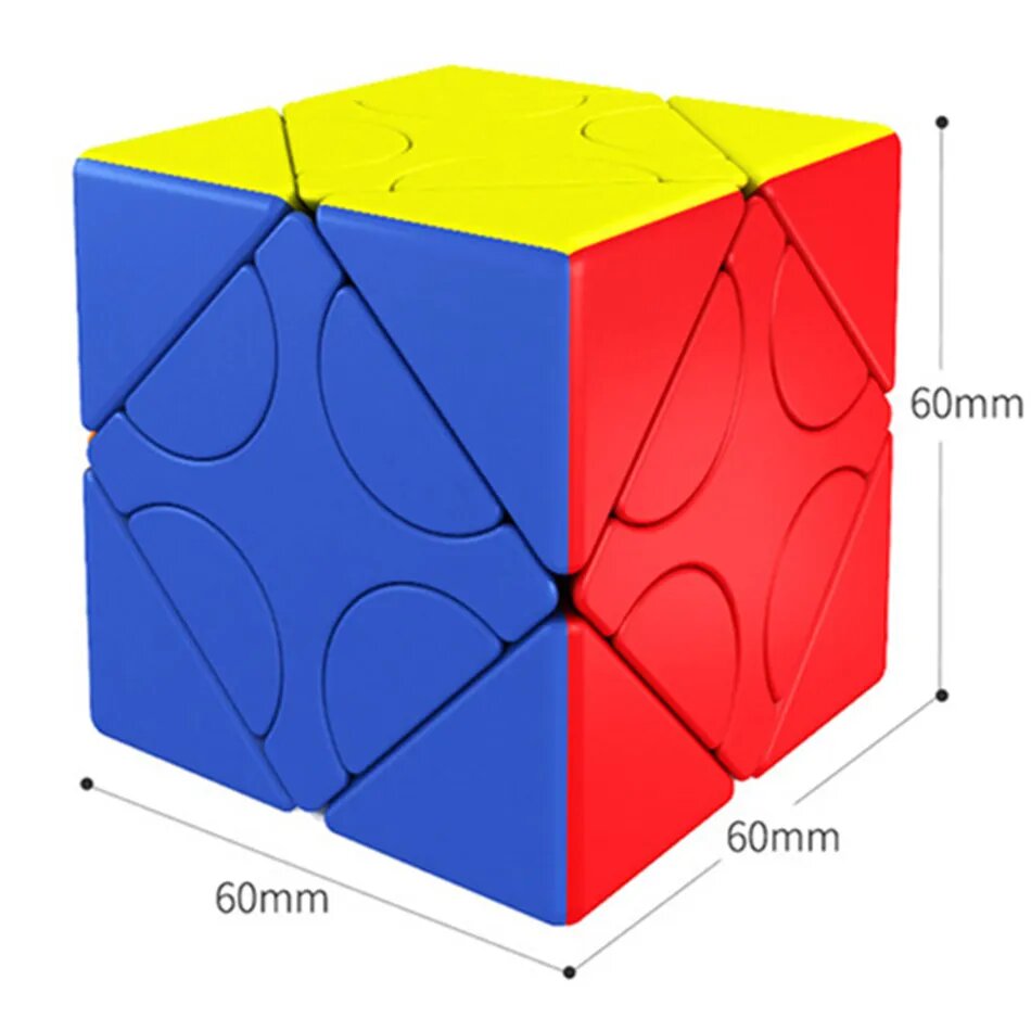 MoYu Magic Cube Classroom Mixed Element Skew Turn Magic Cube — фото 1