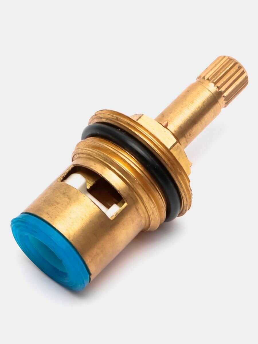 Кран-букса металлокерамическая 1/2" дюйма (20 шлицов) 180 градусов с резьбой Ligeya P51-1