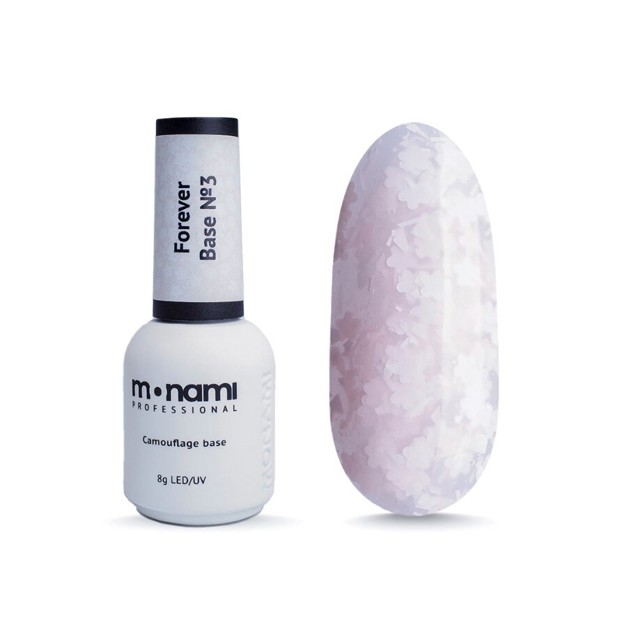 Monami Professional, Камуфлирующая база Forever Base №3, 8 г