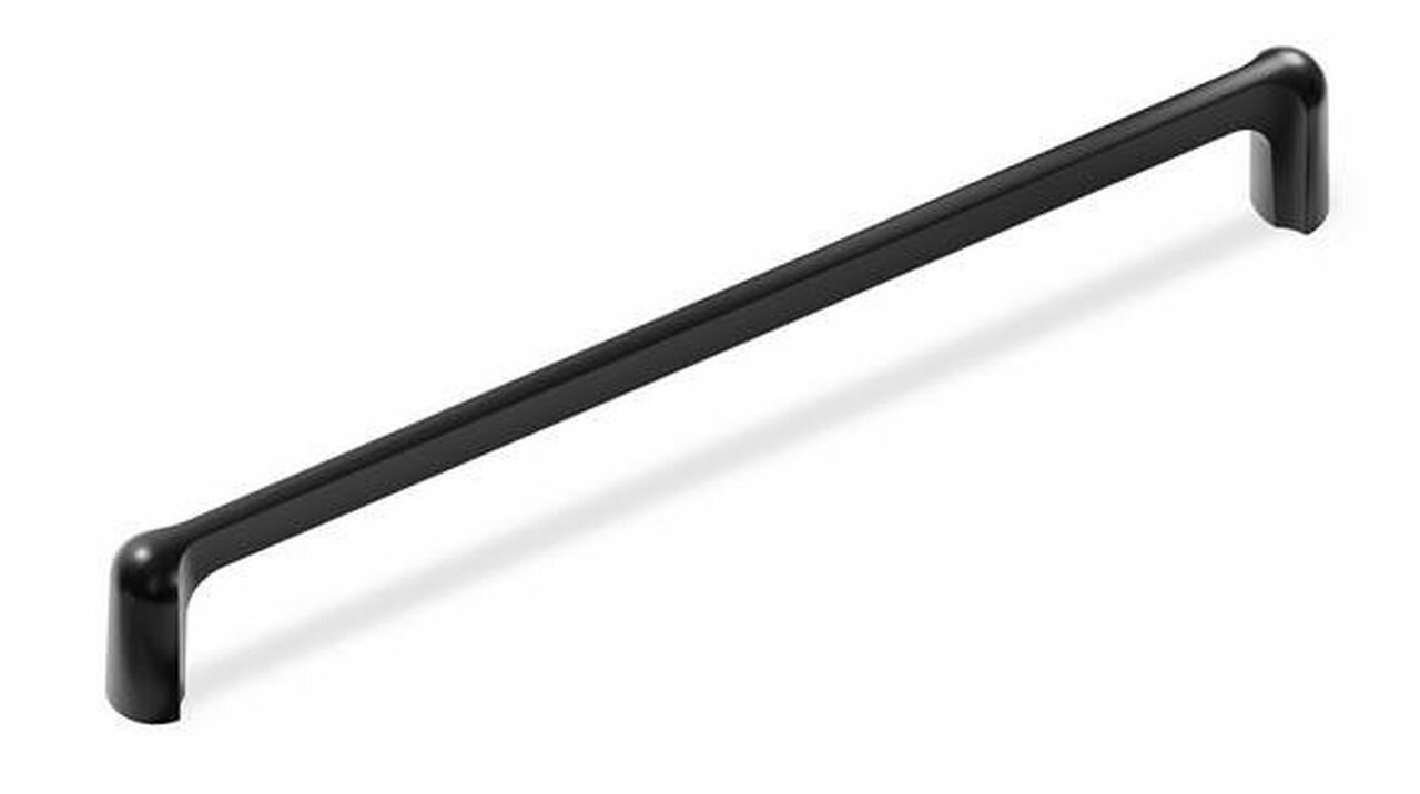 Мебельные ручки Валмакс FS-212, металл, 128мм, комплект 2шт, чёрные матовые