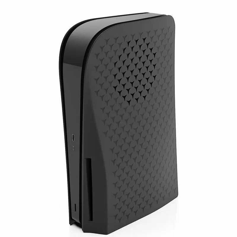 Обновленная модель PS5, боковая пластина, оболочка для корпуса, оболочка из АБС-пластика для консоли Playstation 5 с вентиляционными отверстиями для охлаждения, Пылезащитный фильтр