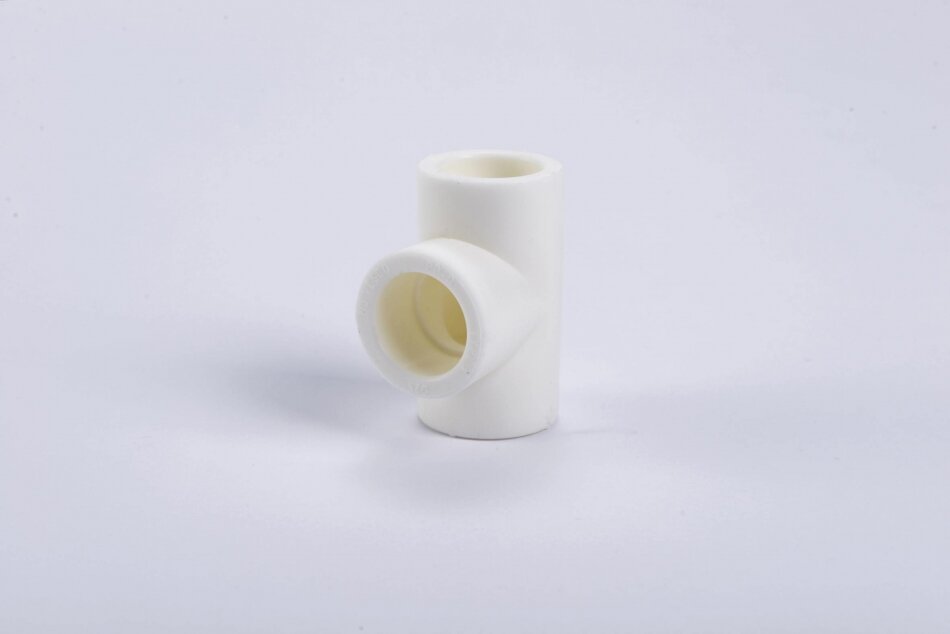 Тройник 63 мм VESBO для полипропиленовой трубы (112.1B. A04. J00), 2 шт.