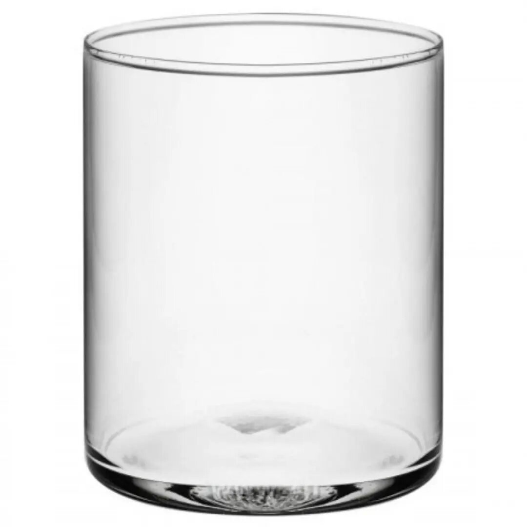 Ваза Трубка стекло прозрачная 30 см