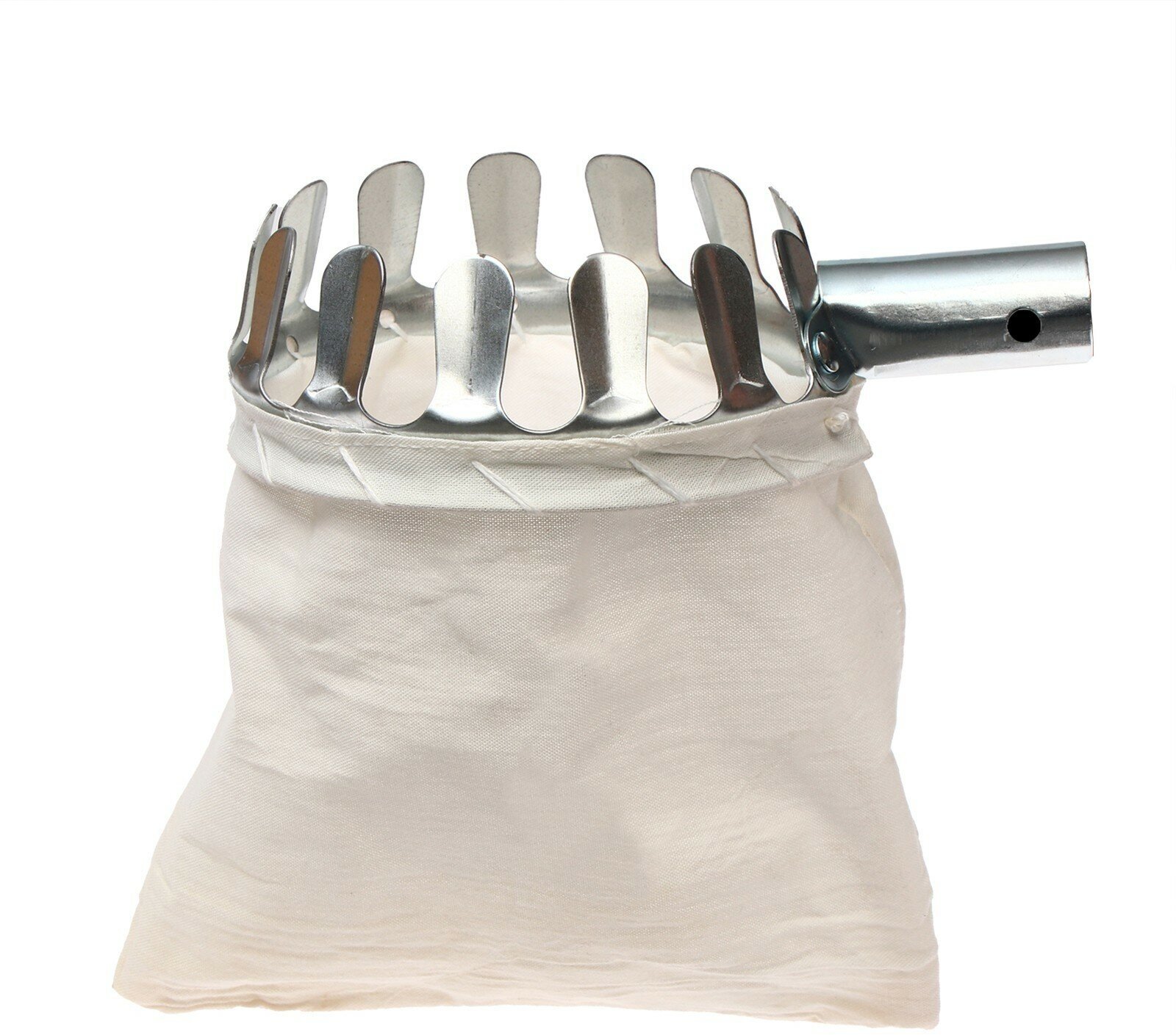 Плодосъёмник "Greengo" насадка под черенок диаметром 24 мм, металл/текстиль