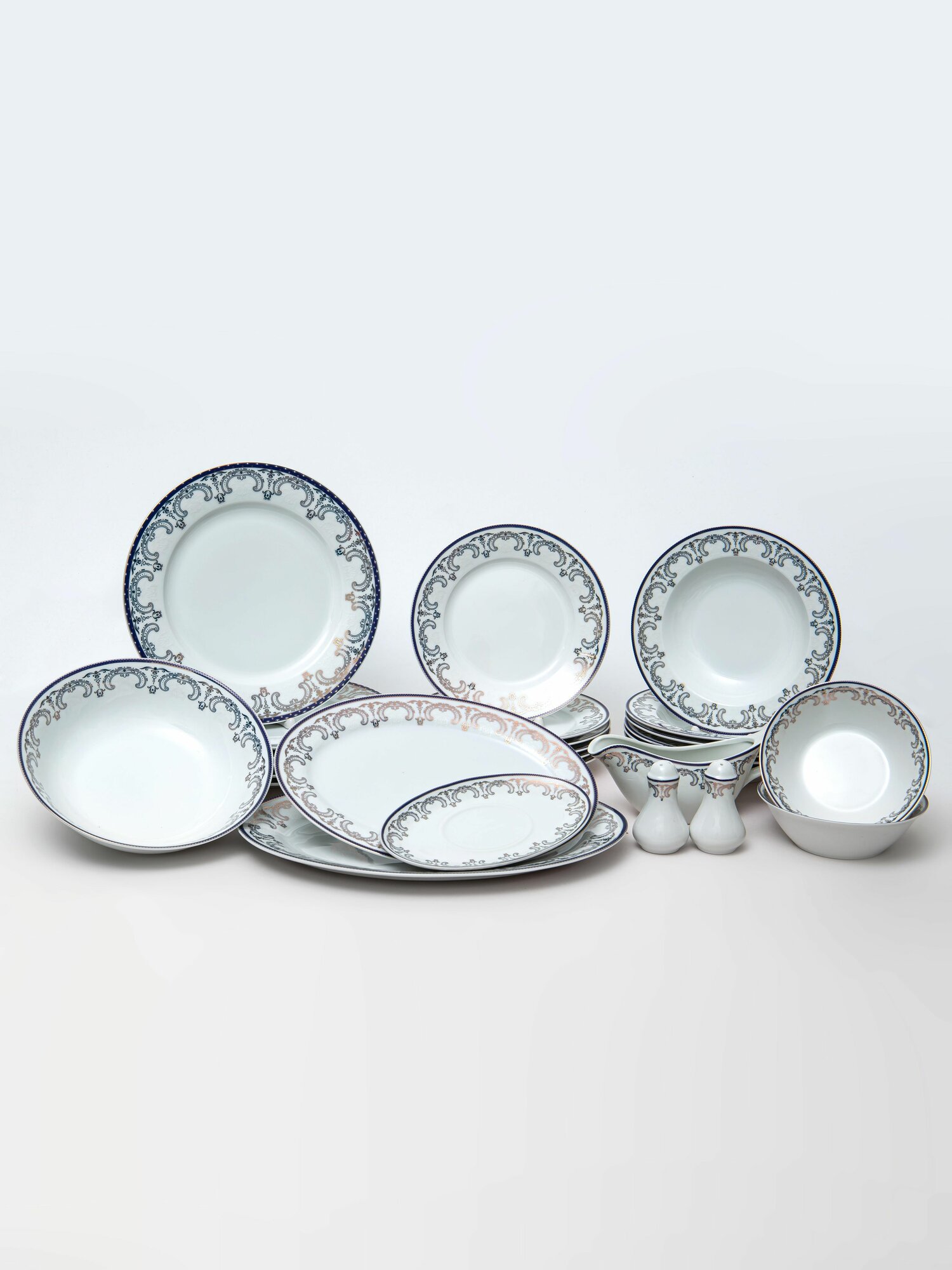 Набор столовый сервиз 27 предметов