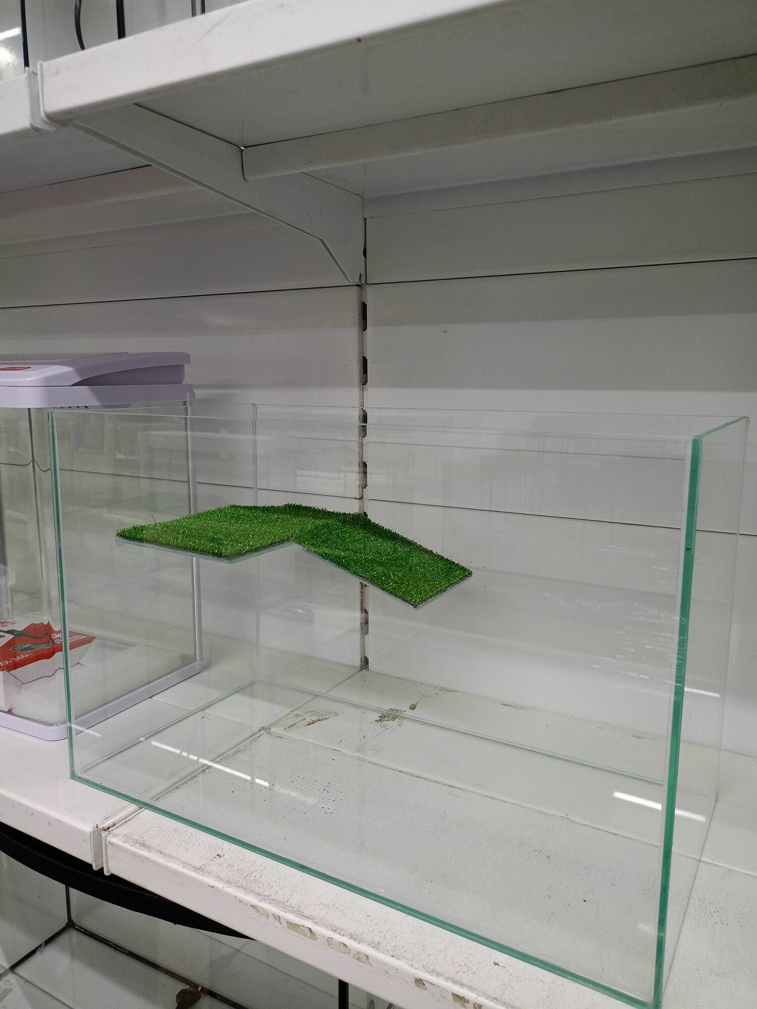 Аквариум черепашник 50 литров с островком сушей