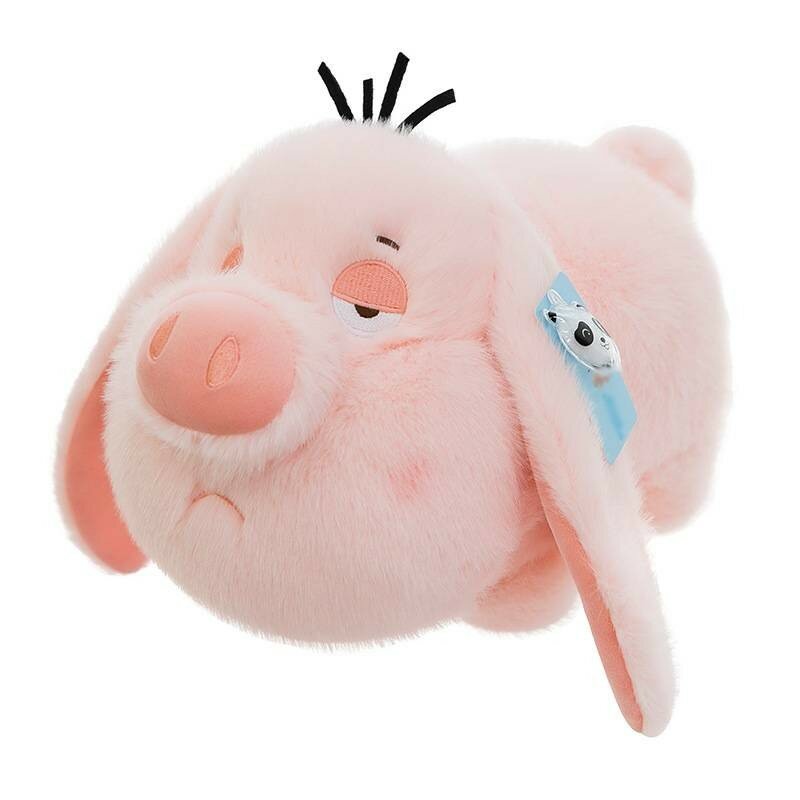 Charming short plush flying pig toy with soft pp cotton filling, for kids and collectors