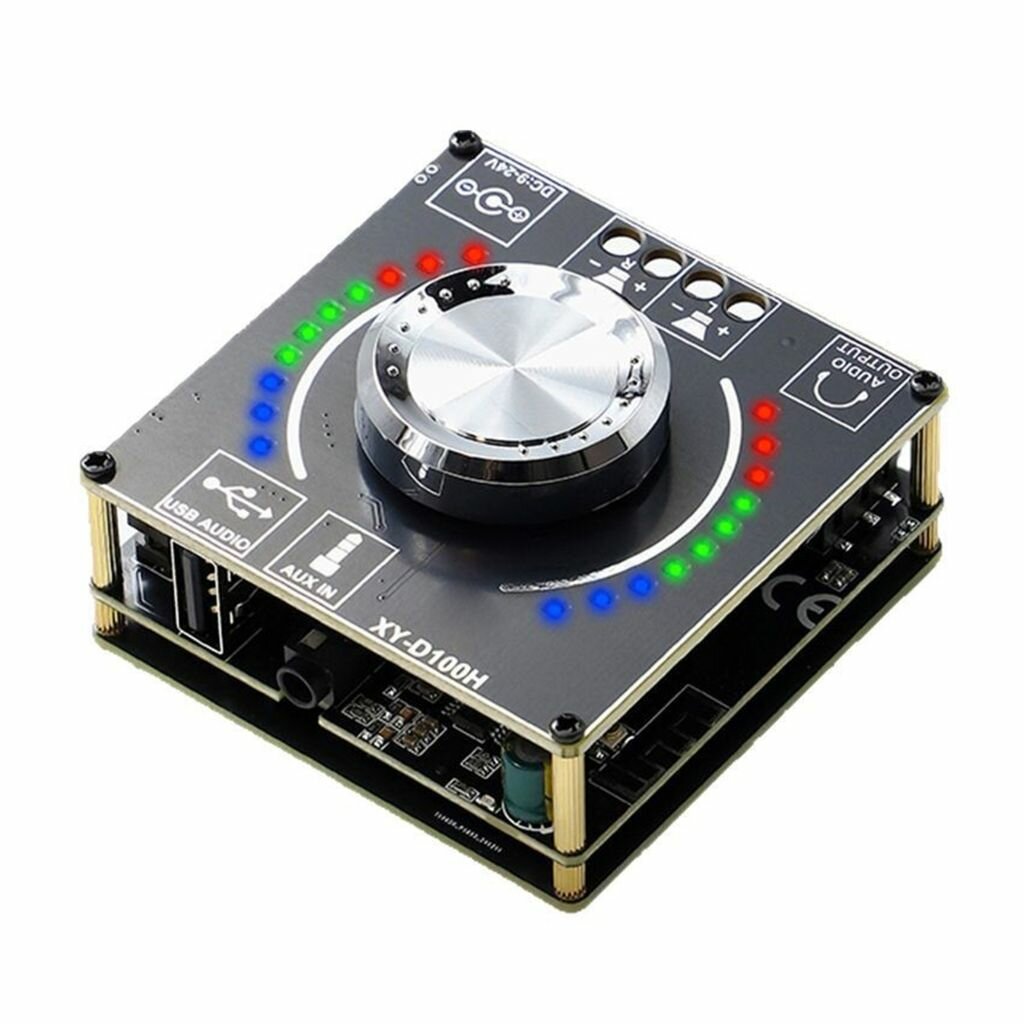 Мощный стереоусилитель 100Вт с беспроводным подключением