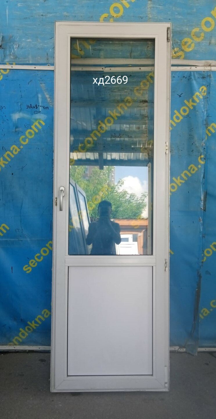 Дверь пластиковая Б/У 2200(в)х700(ш)