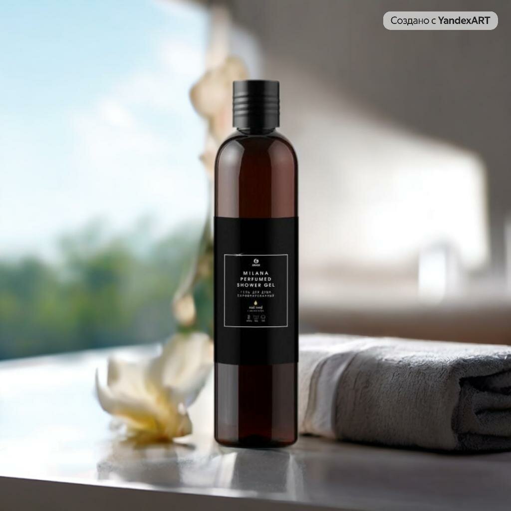 Гель для душа Grass Milana, Парфюмированный Oud Rood, 350 мл