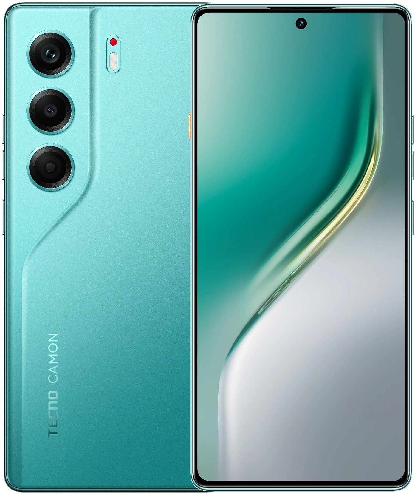 Смартфон Смартфон Tecno Camon 40 256Gb 12Gb зеленый моноблок