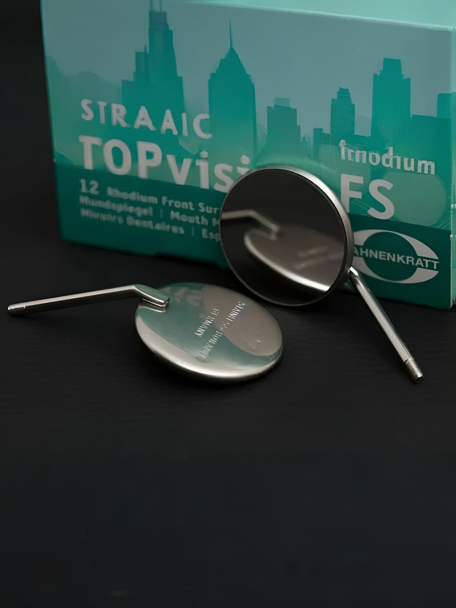 Ультраяркое родиевое зеркало TOPvision FS (1 шт) №4 22 мм, Hahnenkratt