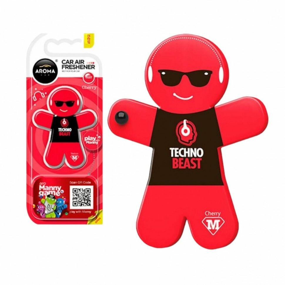 Ароматизатор автомобильный AROMA CAR Manny Cherry.