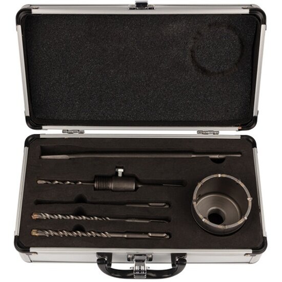 Kranz Набор для установки подрозетников SDS PLUS, 5 предметов