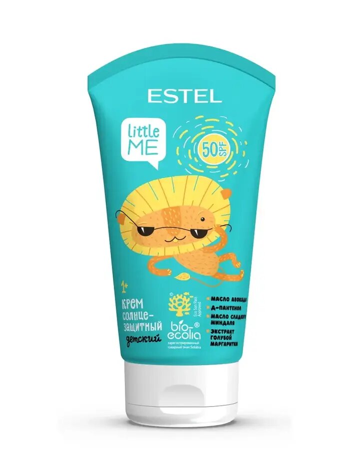 Крем Estel Professional Little Me Детский солнцезащитный для лица и тела SPF 50, 150 мл