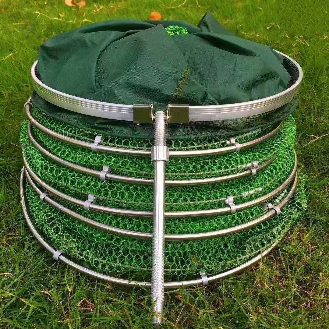 Садок для рыбалки 200 см складной, удобный и надежный для хранения улова