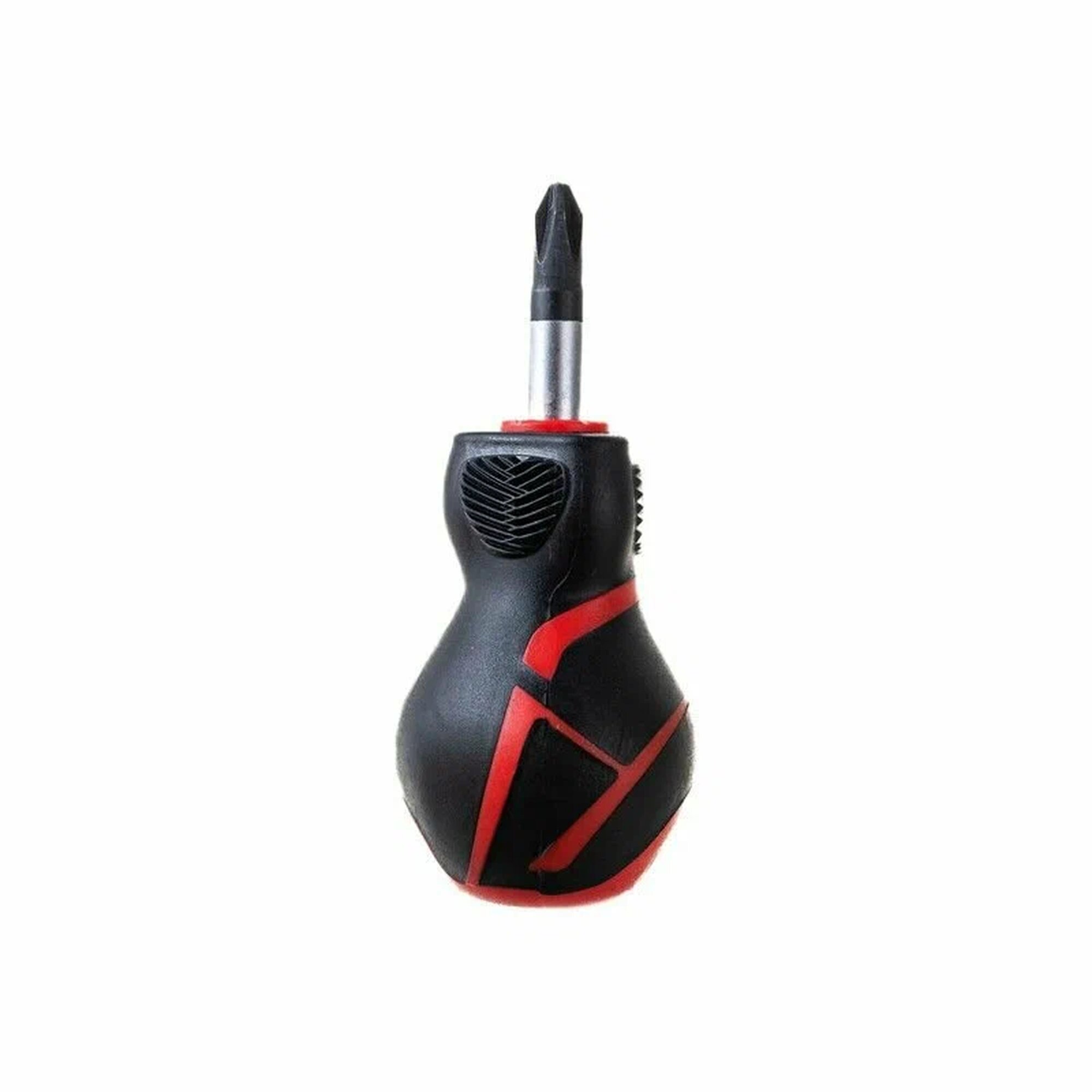 Отвертка Force 7112S, крестообразная, красно-чёрная, длина 75мм