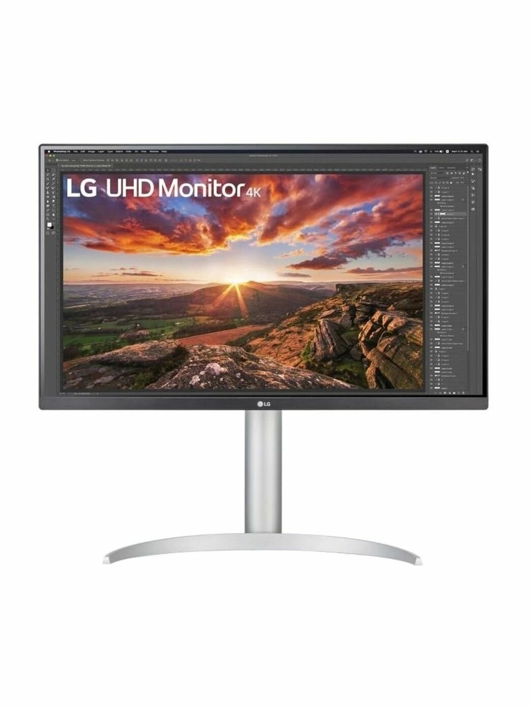 Монитор LG 27" UltraFine 27UP850K-W черный