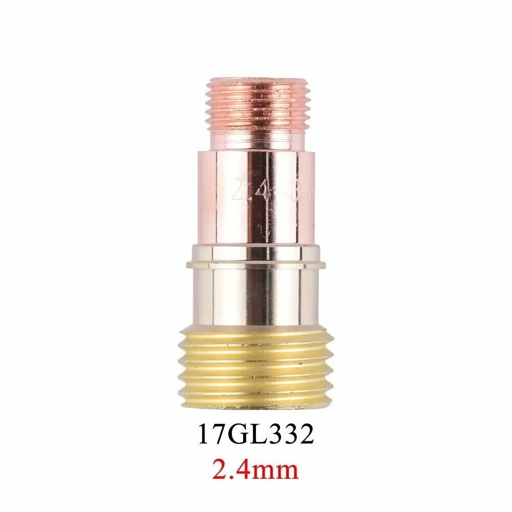 10 шт.2,4 мм TIG укороченный газовый объектив цанговый корпус 17GL332 для TIG WP17/18/26 комплект сварочной горелки