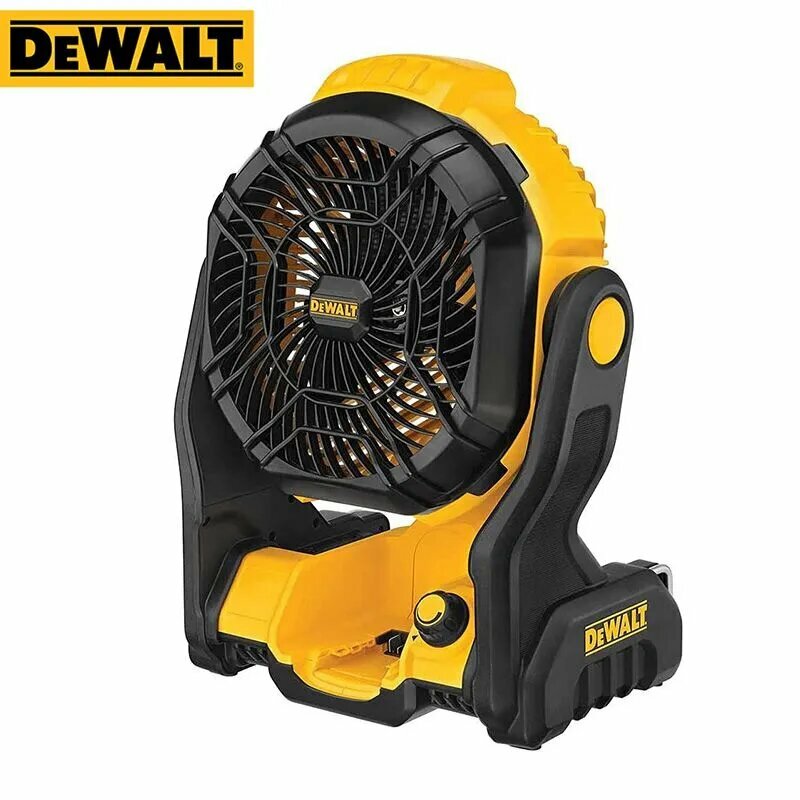 DEWALT DCE512 Портативный беспроводной вентилятор для работы, 20 В MAX, литиевый электроинструмент, уличный вентилятор для кемпинга