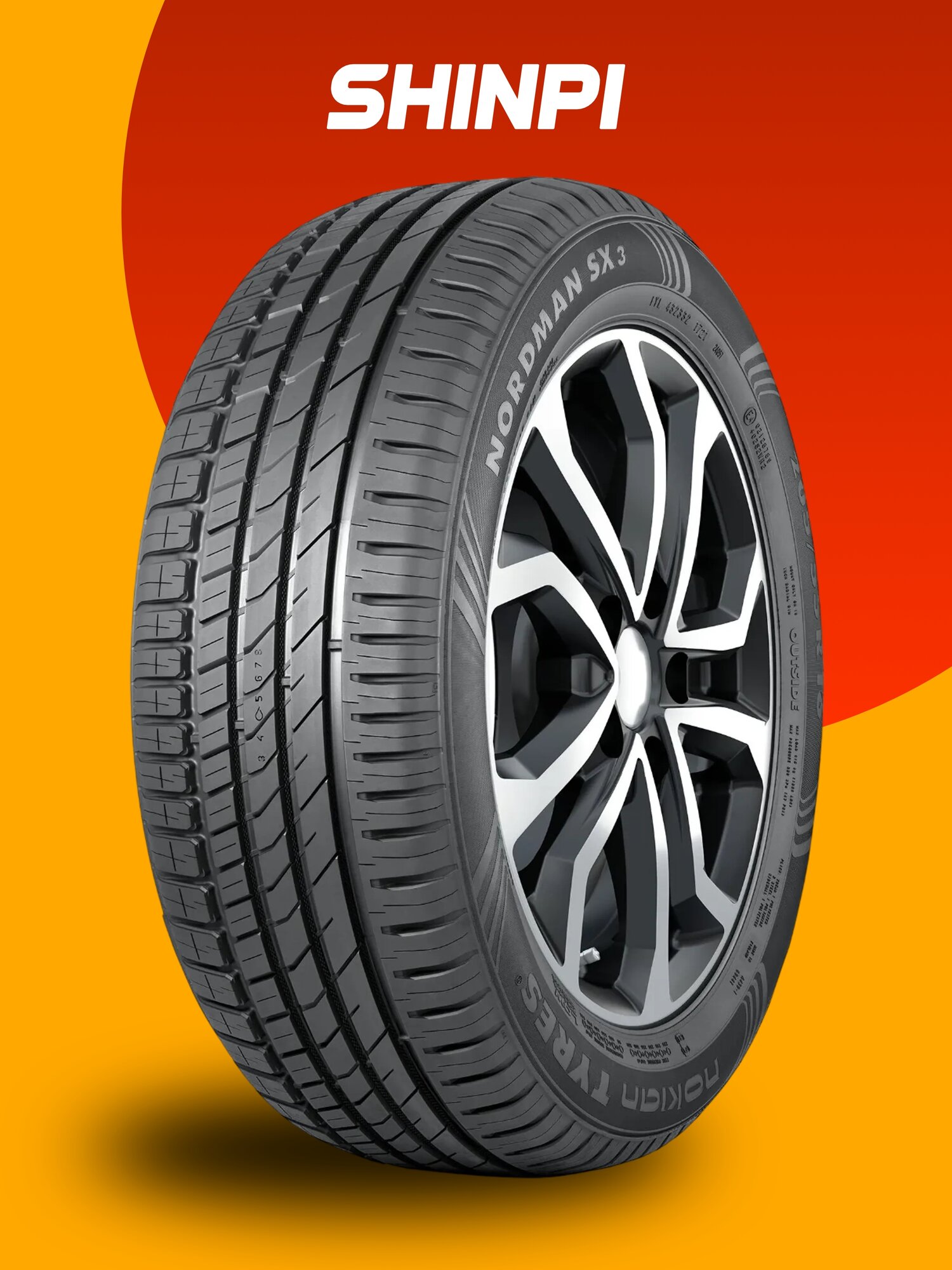 Шины Ikon Tyres Nordman SX3 155/80 R13 79T летние