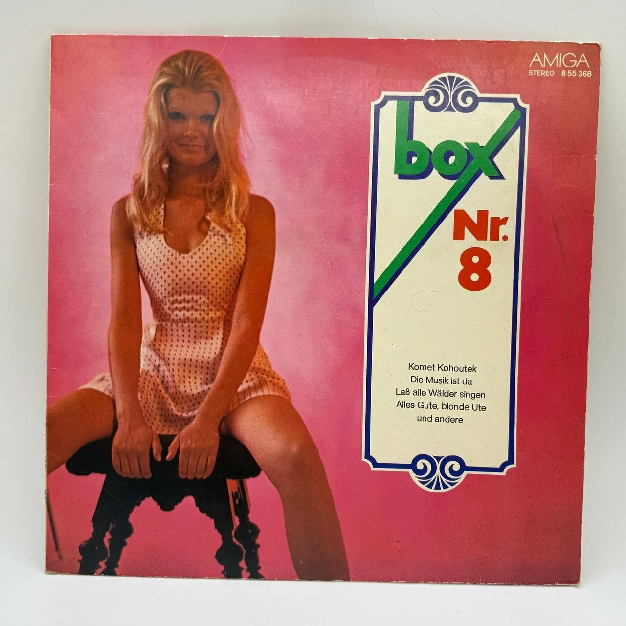 Грампластинка "Box Nr.8", LP, (EX) Excellent, Amiga, композитный материал, картон, СССР, 1974 г.