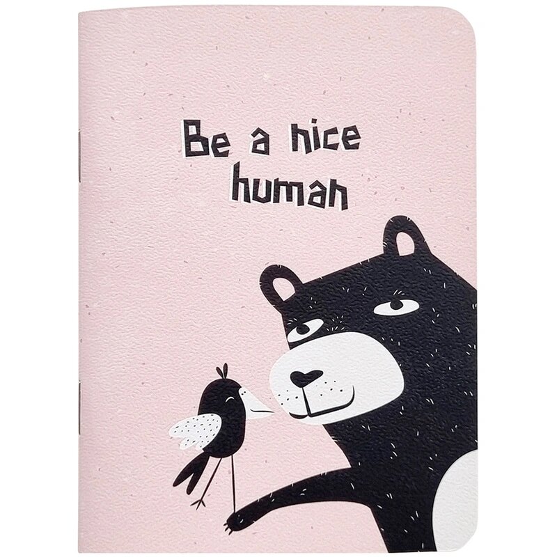 Блокнот 105x140 мм,32л. клетка, скрепка, Be Smart, Silly, N3139