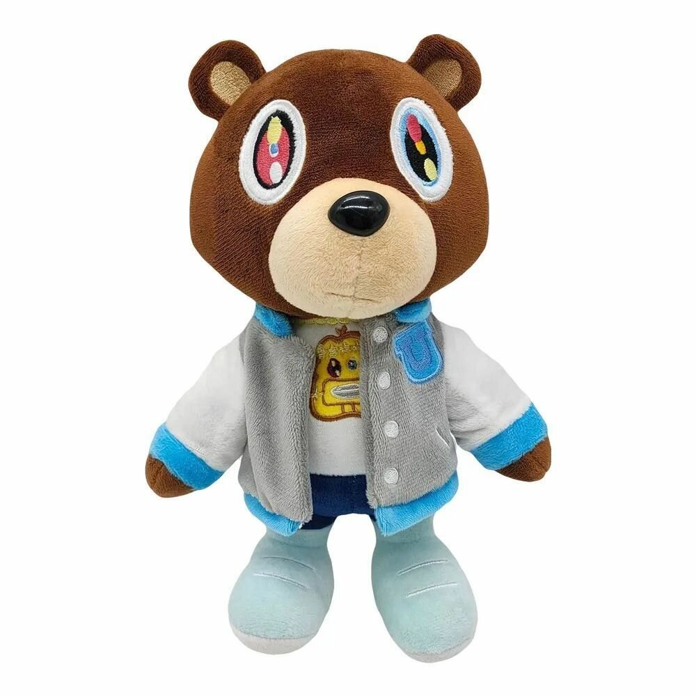 Детские аниме-плюшевые игрушки, Канье Уэст / Kanye West, Мишка-недоучка / Dropout Bear