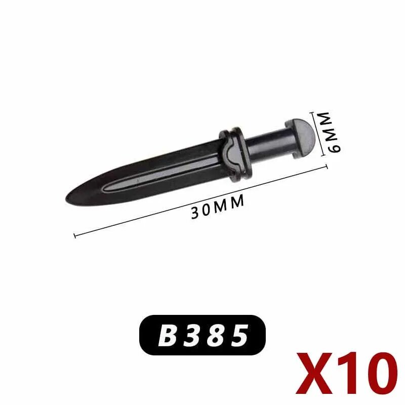 Конструктор MOC: Меч B385, 10 шт.