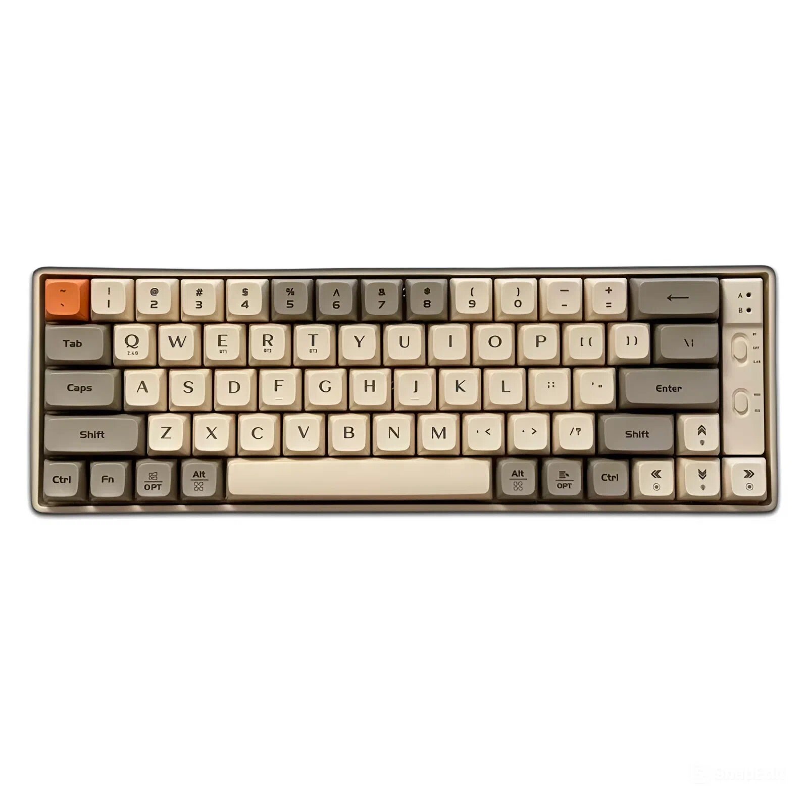 Беспроводная Механическая Клавиатура Langtu GK65, Orange Switch, с RGB подсветкой, Hot Swap