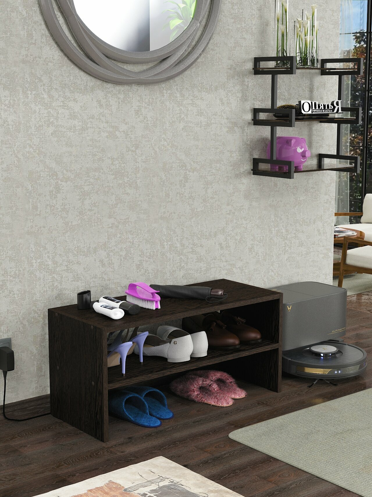 Тумба для обуви №22 венге