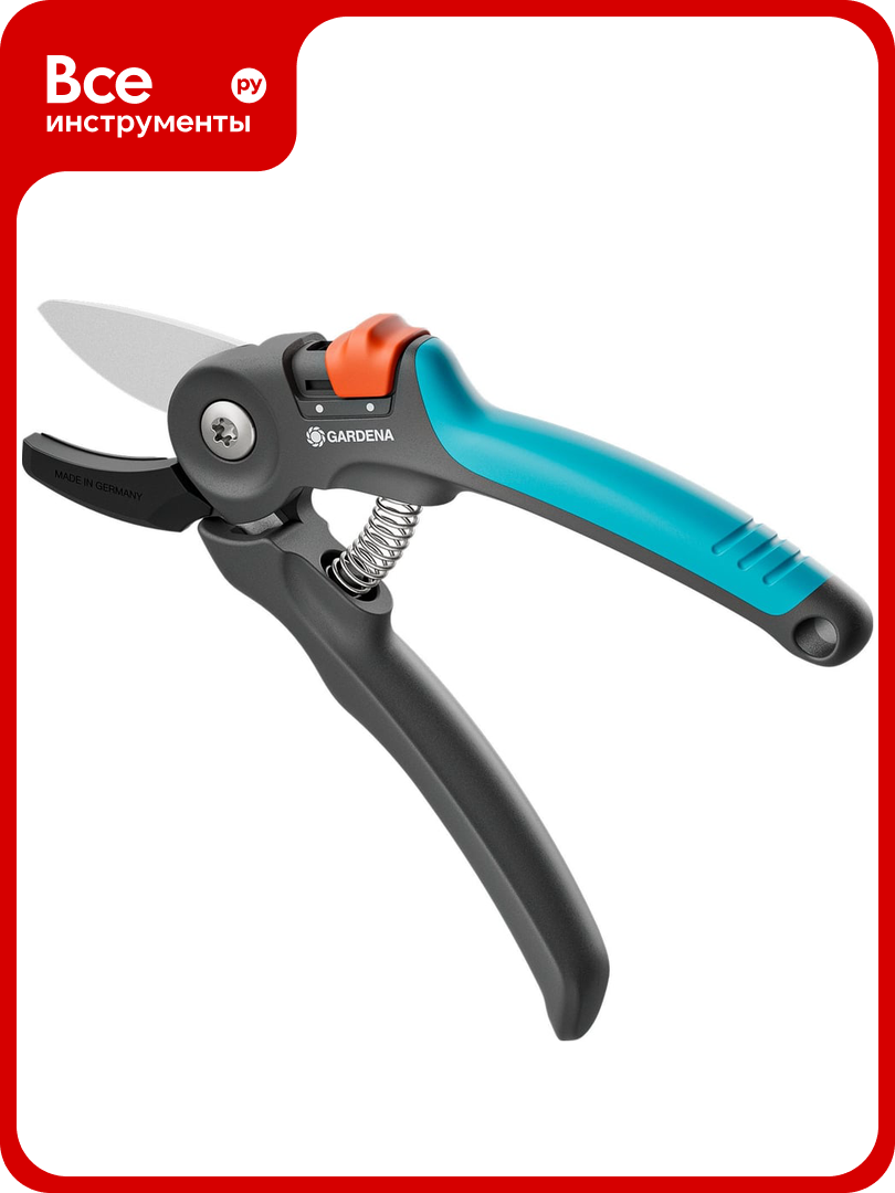 Секатор Gardena PremiumCut DryWood 12240-20.000.00, переработанного промышленного пластика, 20 мм